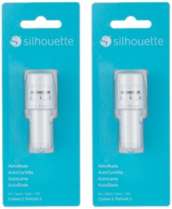 silhouette america slt silh auto-2 pk l2 blade, 2 pieces, white