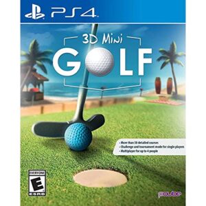 3d mini golf - playstation 4