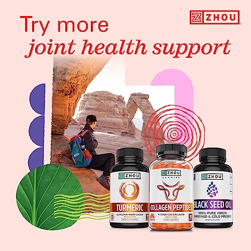 Zhou Tart Cherry Extract with Celery Seed | Advanced Uric Acid Cleanse for Joint Comfort, Healthy Sleep Cycles & Muscle Recovery | 30 Servings, 60 Veggie Caps