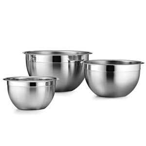 tramontina mixing bowl 18/10 stainless steel 3-pack, 80202/202ds