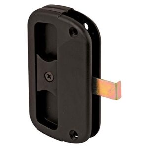 prime-line mp186 black plastic sliding screen door latch and pull, fits alumilite doors (single pack)