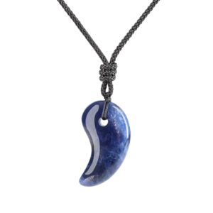 coai japan matagama sodalite blue stone necklace for women men