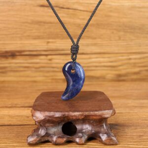 COAI Japan Matagama Sodalite Blue Stone Necklace for Women Men