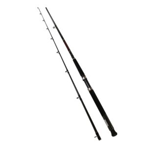 daiwa wilderness downrigger trolling freshwater rod, 8' length, 2piece, 10-20 lb line rate, medium power