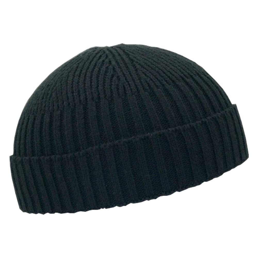 Fashion Fall Winter Knitted Hat Skull Cap Sailor Cap Cuff Beanie Vintage for Men Women