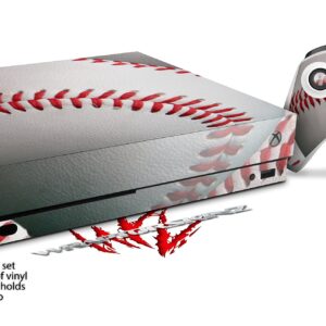 WraptorSkinz Decal Vinyl Skin Wrap Compatible with Xbox One X Console and Controller - Baseball