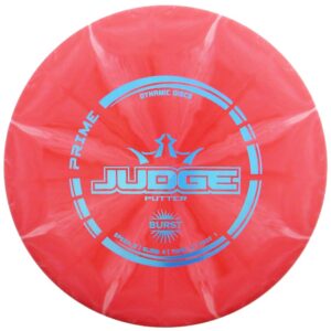 dynamic discs prime burst judge putter golf disc [colors may vary] - 173-176g