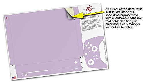 WraptorSkinz Decal Vinyl Skin Wrap Compatible with Xbox One X Console and Controller - Solids Collection Lavender