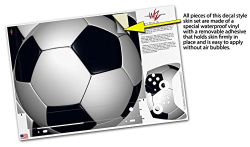 WraptorSkinz Decal Vinyl Skin Wrap Compatible with Xbox One X Console and Controller - Soccer Ball