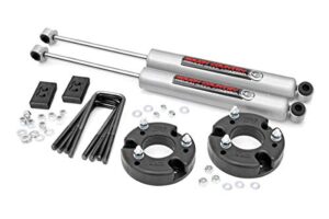 rough country 2" leveling lift kit w/n3 shocks for 2009-2020 ford f-150-52230