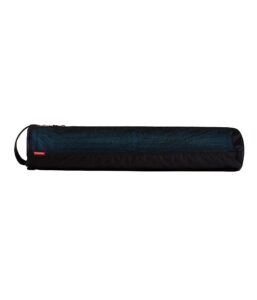 manduka yoga breathe easy mat carrier - lightweight, breathable mesh with zipper closure, easy to carry, hands-free, black, 1 ea, 26.5” x 6.5” x 6.5”