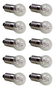 sci-supply lc20506b e10 miniature lamps or light bulbs, 2.5v 0.3a (pack of 10)