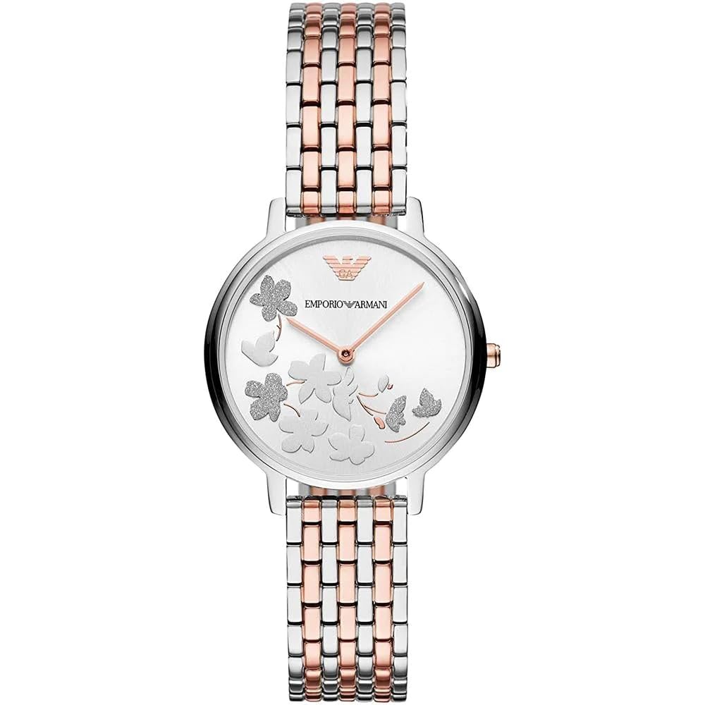 Emporio Armani Women's AR11113 Fashion Analog Display Quartz Rose Gold Watch