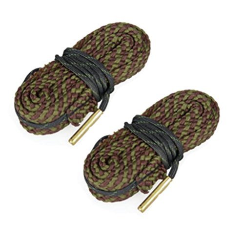 2 Pack 45 Caliber Quality Gun/Pistol Bore Cleaning Snake - Simplifies Cleaning - Sold in America, Ships from America