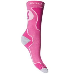 Rollerblade Boys Modern Performance Kids Socks, Inline Skating, Multi Sport, Fuschia and Pink, Fuchsia/Pink, Small US