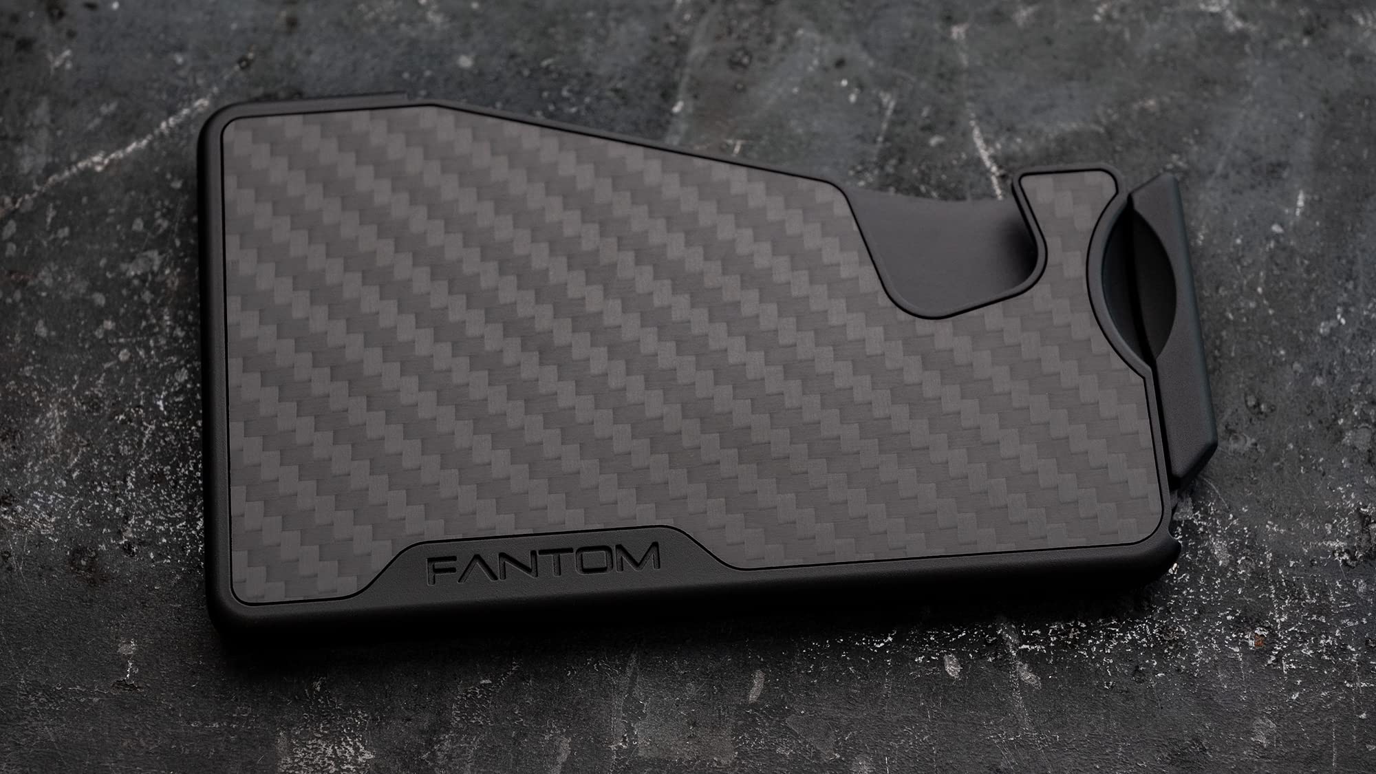 Fantom R Wallet Stealth Edition | Slim for 4 to 7 Cards