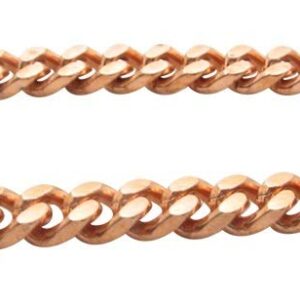 Copper Bracelets Solid CB651G - 1/4 of an inch wide (7 1/2 Inches)