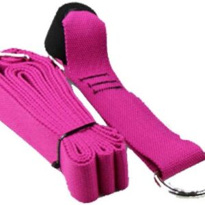 LEPOD Door Stretch Band - Get More Flexible with The Door Flexibility Trainer to Improve Leg Stretching - Perfect Home Equipment for Ballet, Dance and Gymnastic Exercise Taekwondo & MMA (Pink)