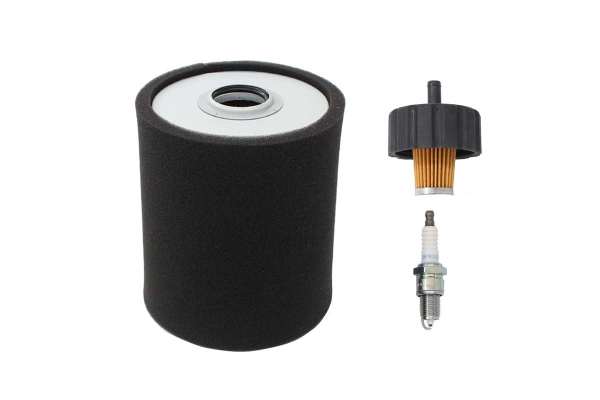 MOTOKU Air Filter Pre Filter Spark Plug Tune-Up Kit for Yamaha 1985-1994 G2 G8 G9 G11 4 Cycle Stroke Gas Golf Cart