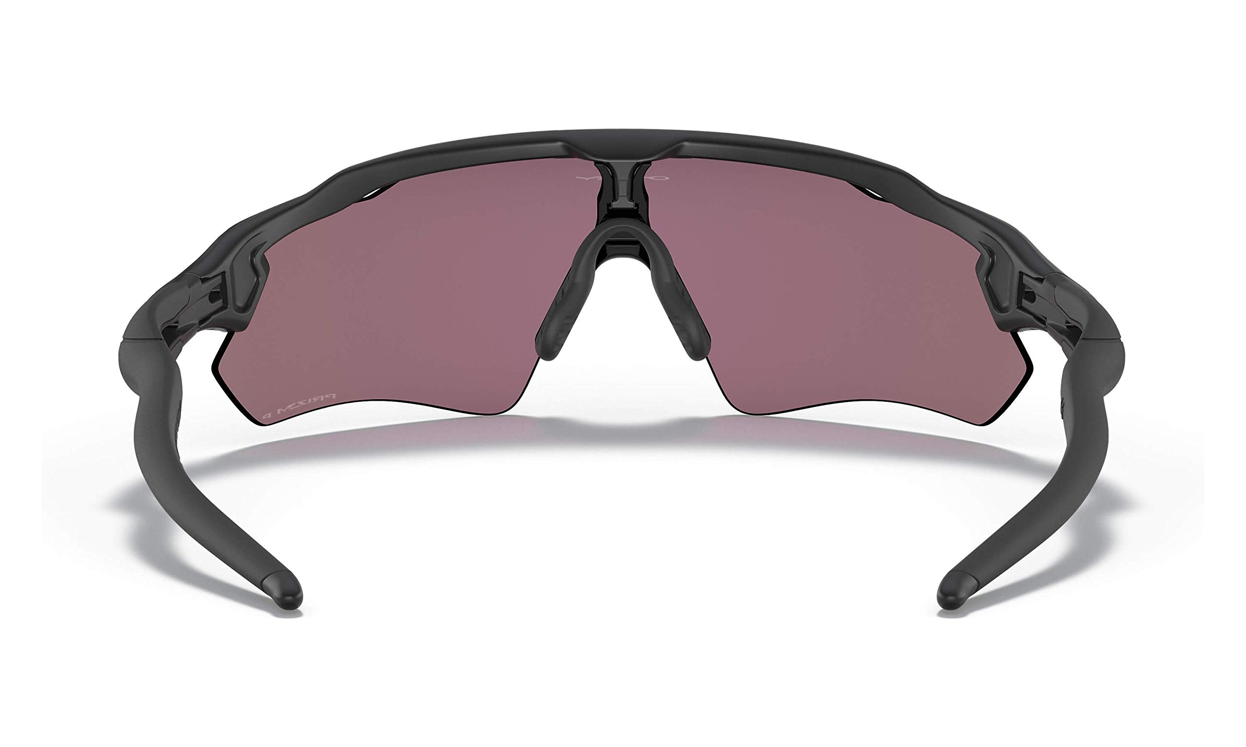 Oakley Men's Radar EV Path Sunglasses Polarized Rectangular, Matte Black w/Prizm, 38 mm