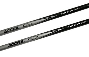 accra new tour z 75 responsive tip rt driver shaft + adapter & grip (regular) (ping g25, anser)