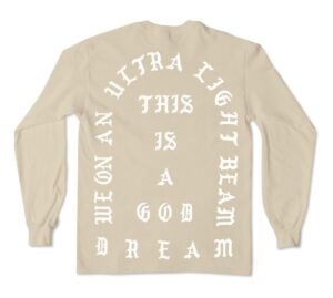 aa apparel the life of pablo tour | i feel like pablo long sleeve shirt (extra extra large, sand)