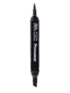 winsor & newton promarkers black [pack of 4 ]