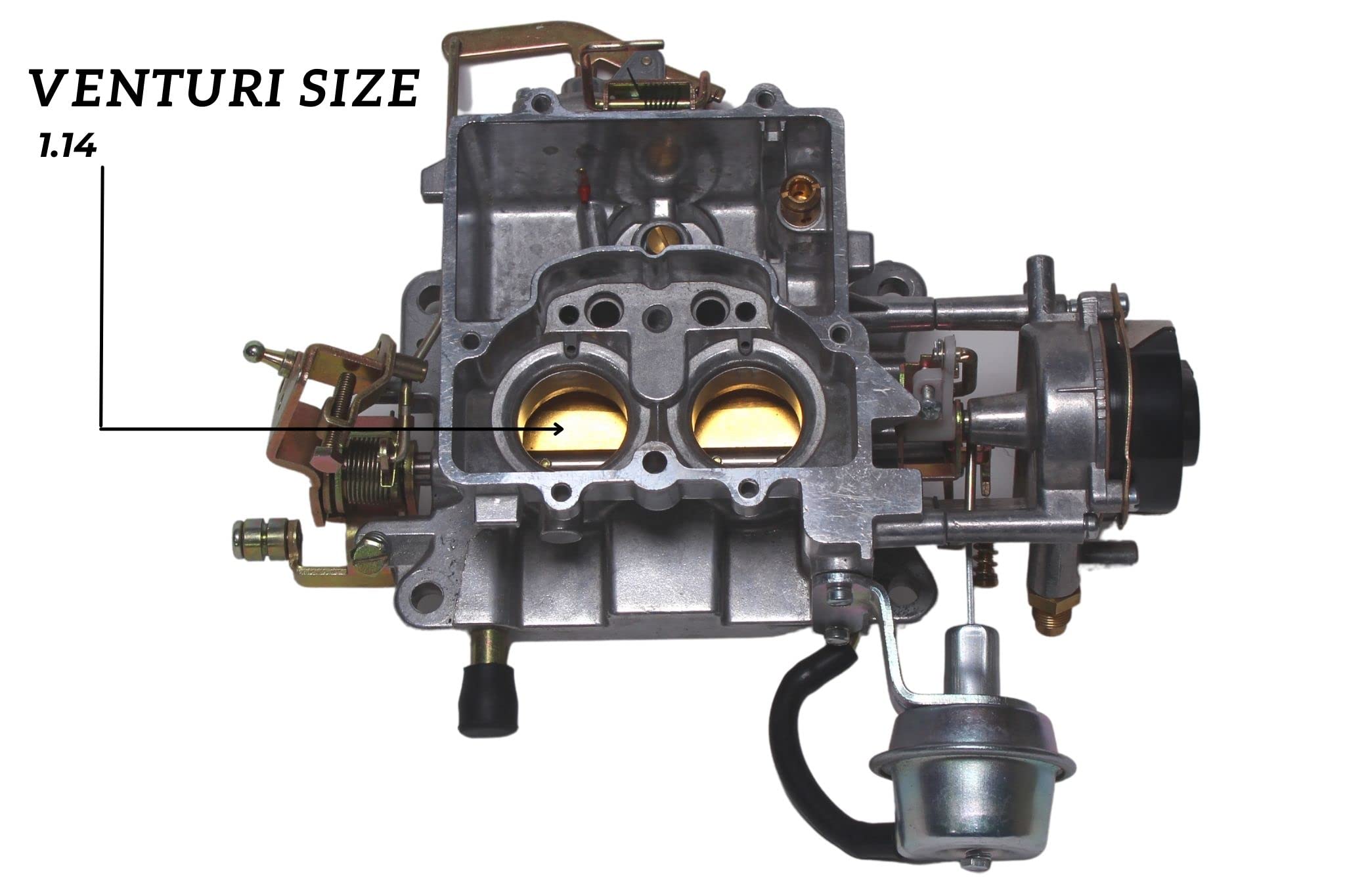 New Carburetor Two 2 Barrel Carburetor Carb 2100 2150 Compatible with Ford 289 302 351 Cu Jeep Engine with Electric Choke Replaces Motorcraft 2150 Carburetor