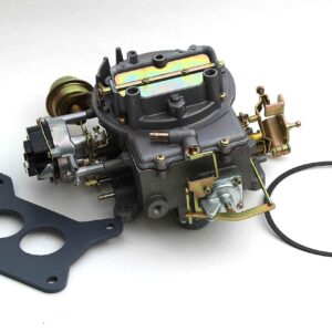 New Carburetor Two 2 Barrel Carburetor Carb 2100 2150 Compatible with Ford 289 302 351 Cu Jeep Engine with Electric Choke Replaces Motorcraft 2150 Carburetor