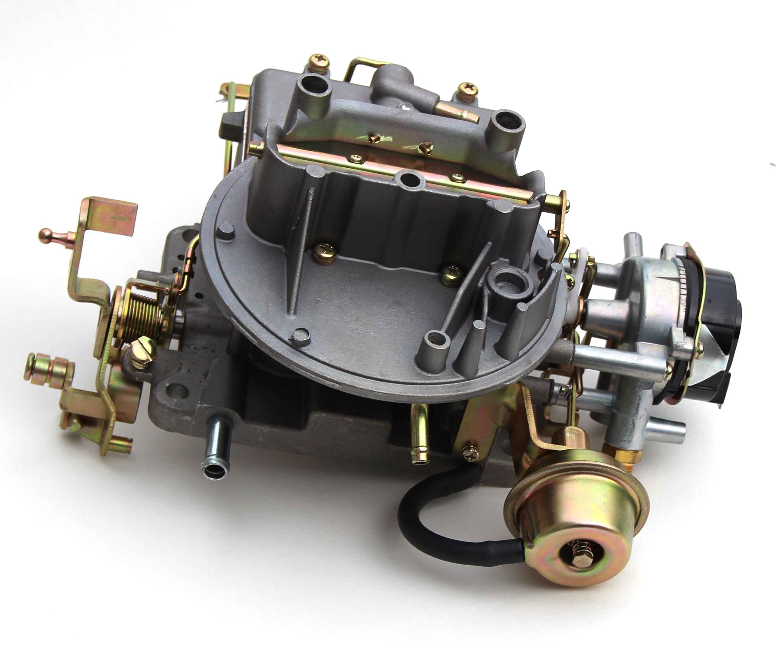 New Carburetor Two 2 Barrel Carburetor Carb 2100 2150 Compatible with Ford 289 302 351 Cu Jeep Engine with Electric Choke Replaces Motorcraft 2150 Carburetor