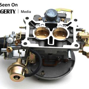 New Carburetor Two 2 Barrel Carburetor Carb 2100 2150 Compatible with Ford 289 302 351 Cu Jeep Engine with Electric Choke Replaces Motorcraft 2150 Carburetor