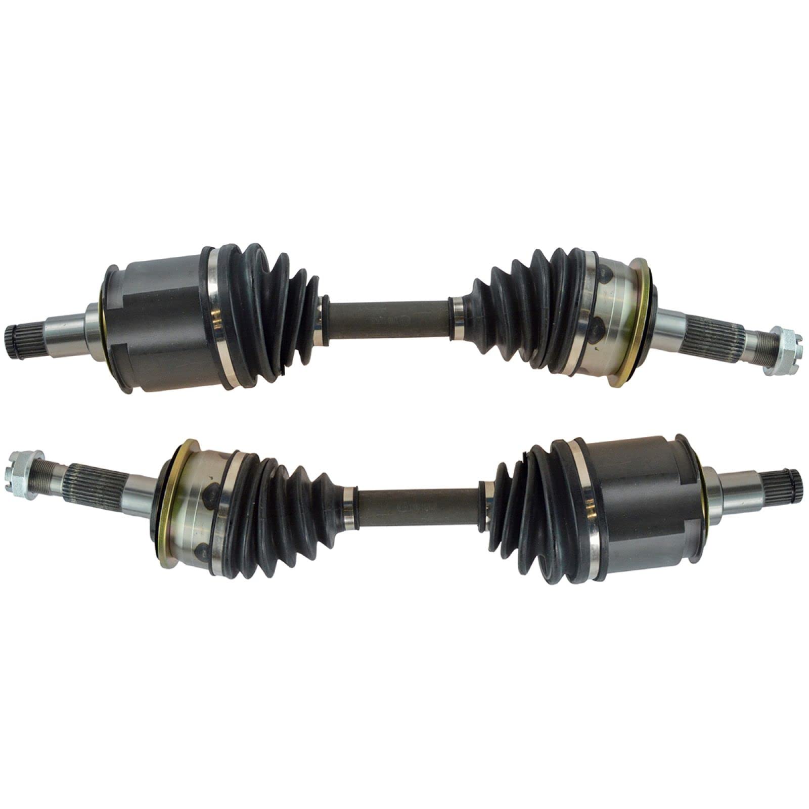 TRQ Front CV Axle Shaft Assembly Pair Set of 2 Compatible with Toyota Tacoma 4Runner