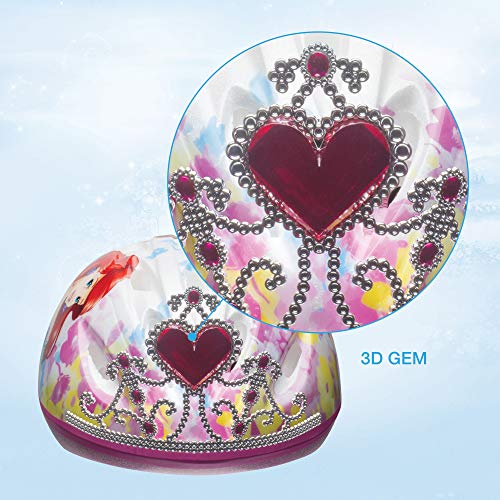 BELL girls Disney Princess 3D Tiara, Child (5-8 yrs.)