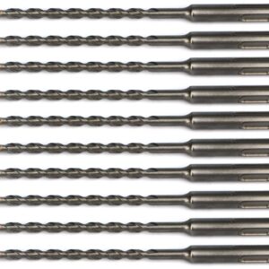 OXTUL 10PCS SDS PLUS Hammer Drill Bits 3/16"x6"