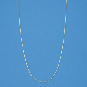 Ross-Simons 0.8mm 14kt Yellow Gold Adjustable Snake-Chain Necklace. 22 inches