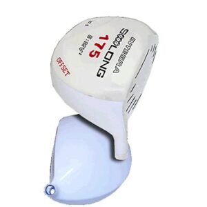 #1 lightweight 175 gram slice buster anti-slice offset illegal non-conforming custom golf driver component head - compare callaway epic star (10.5 degrees)