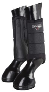 lemieux grafter brushing horse boots - protective gear and training equipment - equine boots, wraps & accessories (black - xlarge)