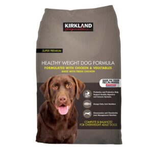 kirkland signature dog food variety (formula chicken & vegetable dog food 40 lb.)