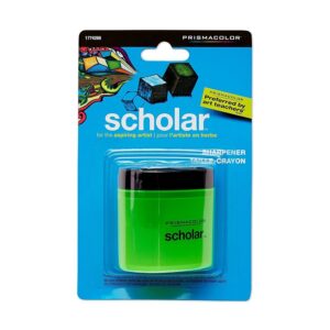 prismacolor scholar colored pencil sharpener-green, 2 pk