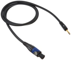 d'addario accessories d'addario speaker cable - custom series twist connector - 1/4 inch/6.35 mm - 1 pack