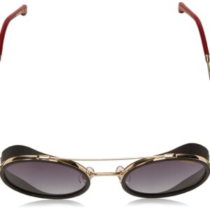 Carrera CA167/S Round Sunglasses, Gold & Red, 50 mm