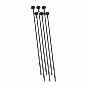 Liberty Safe Rifle Rod Starter - Gun Safe Accessory- Black - Increase Long Gun capacity in Gun Safe (.17 Caliber - 2 Pack)