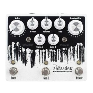 earthquaker devices palisades v2 overdrive pedal