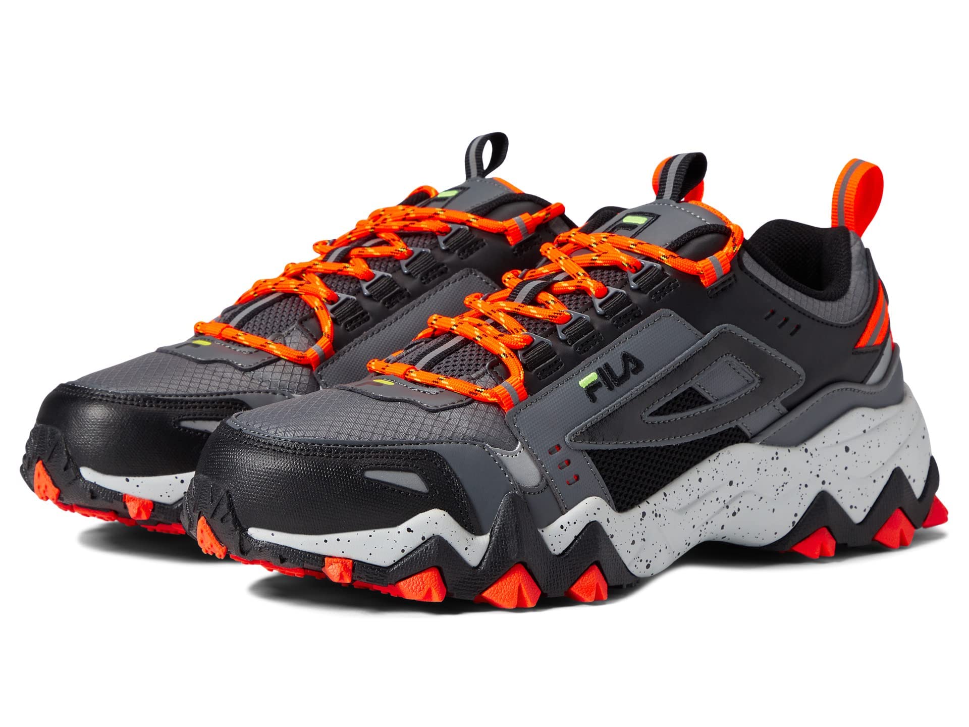 Fila Oakmont TR Castlerock/Black/Shocking Orange 9 D (M)