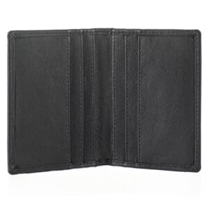 rfid slim bifold wallet card holder - minimalist front pocket wallet for men