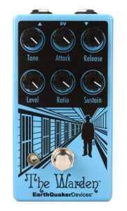 earthquaker devices the warden v2 optical compressor pedal