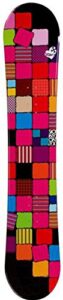 144cm sionyx candy krush womens girl snowboard & burton decal