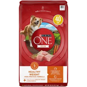 purina one plus healthy weight high-protein dog food dry formula - 40 lb. bag