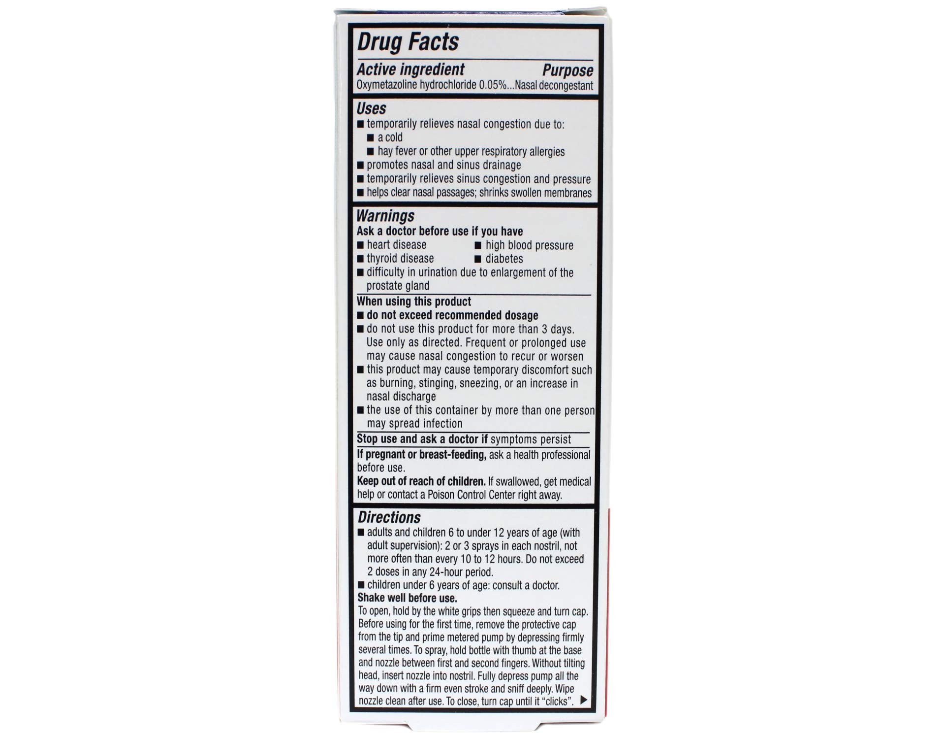 Mucinex Sinus-Max Severe Congestion Relief Clear & Cool Nasal Decongestant Spray- Fast Acting Relief For Sinus Pressure, With Cooling Menthol & Oxymetazoline, 0.75 oz. (Pack of 2), Packaging May Vary