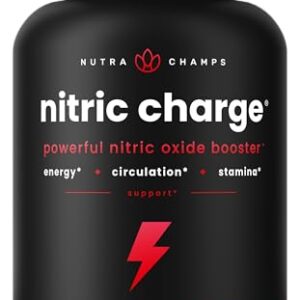 Nitric Oxide Supplement | L-Arginine, L Citrulline Malate, AAKG, Pine Bark, Grape Seed Extract | Extra Strength Nitric Oxide Booster | Nitric Oxide Pills for Men & Women | Strength, Energy, Blood Flow